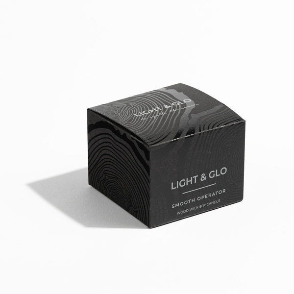 Smooth Operator Travel Candle | Noir Collection | Light+Glo - Light ...