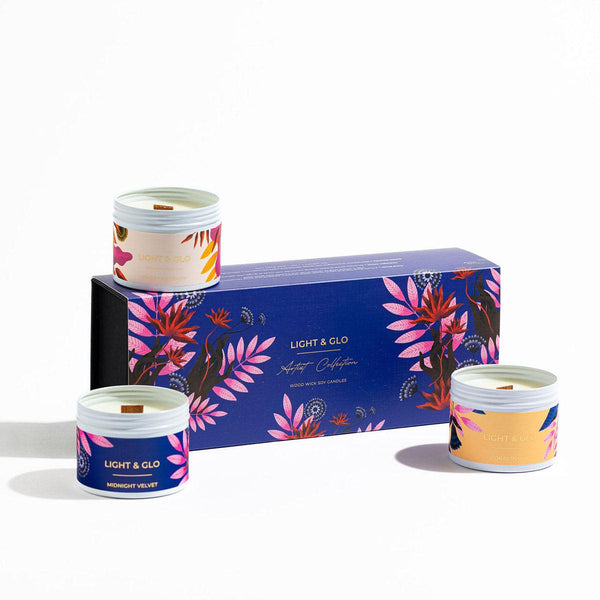 Artist Collection | Handcrafted Soy Candles - Light+Glo - Light + Glo ...